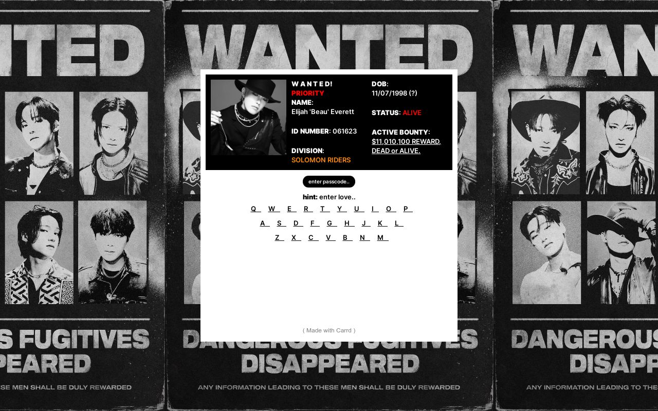 Elijah 'Beau Love' Everett